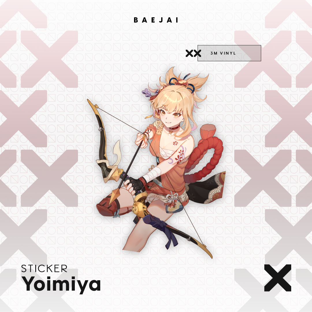 Yoimiya Sticker– Baejai