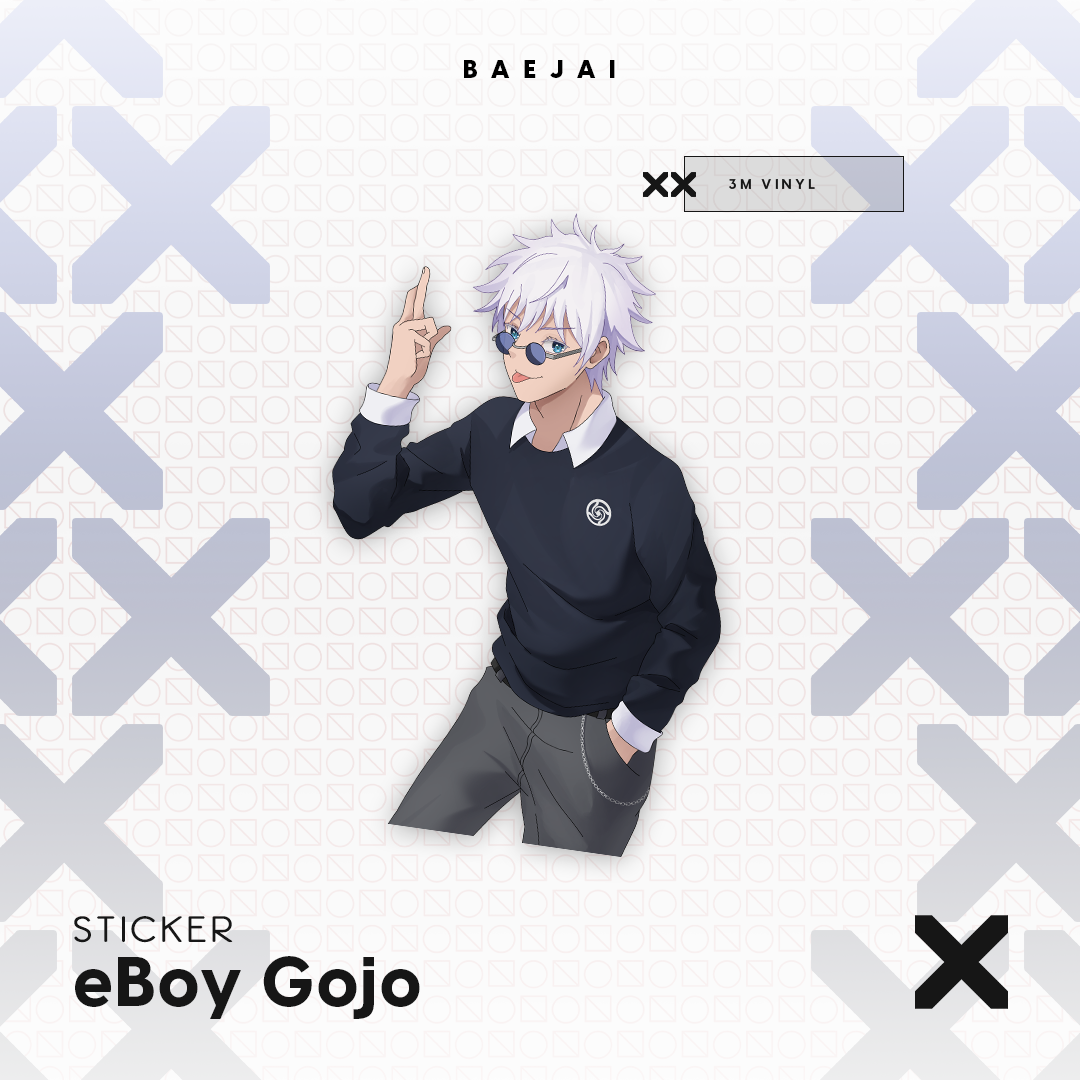 eBoy Gojo Satoru Sticker– Baejai