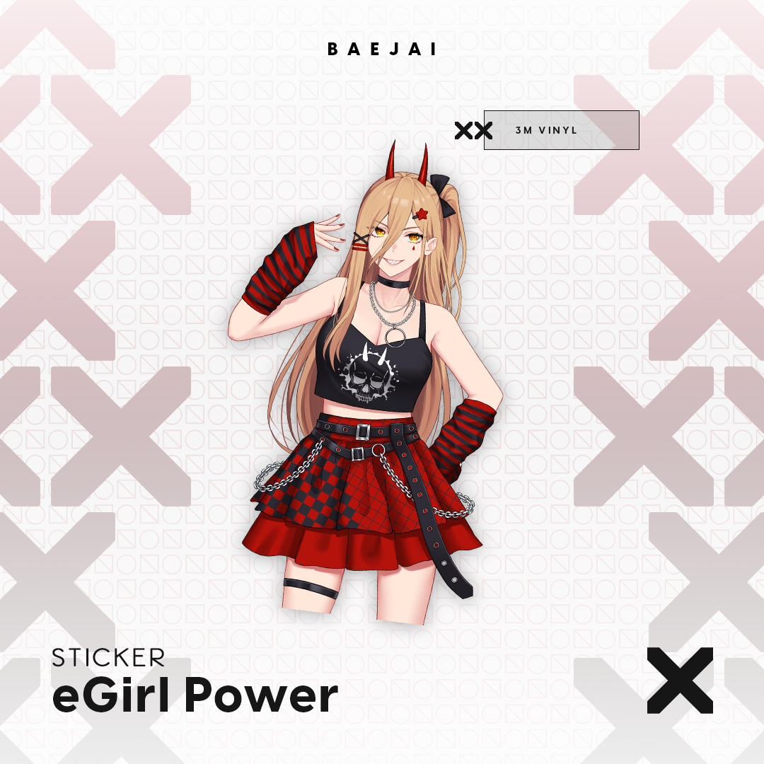 eGirl Power Sticker– Baejai
