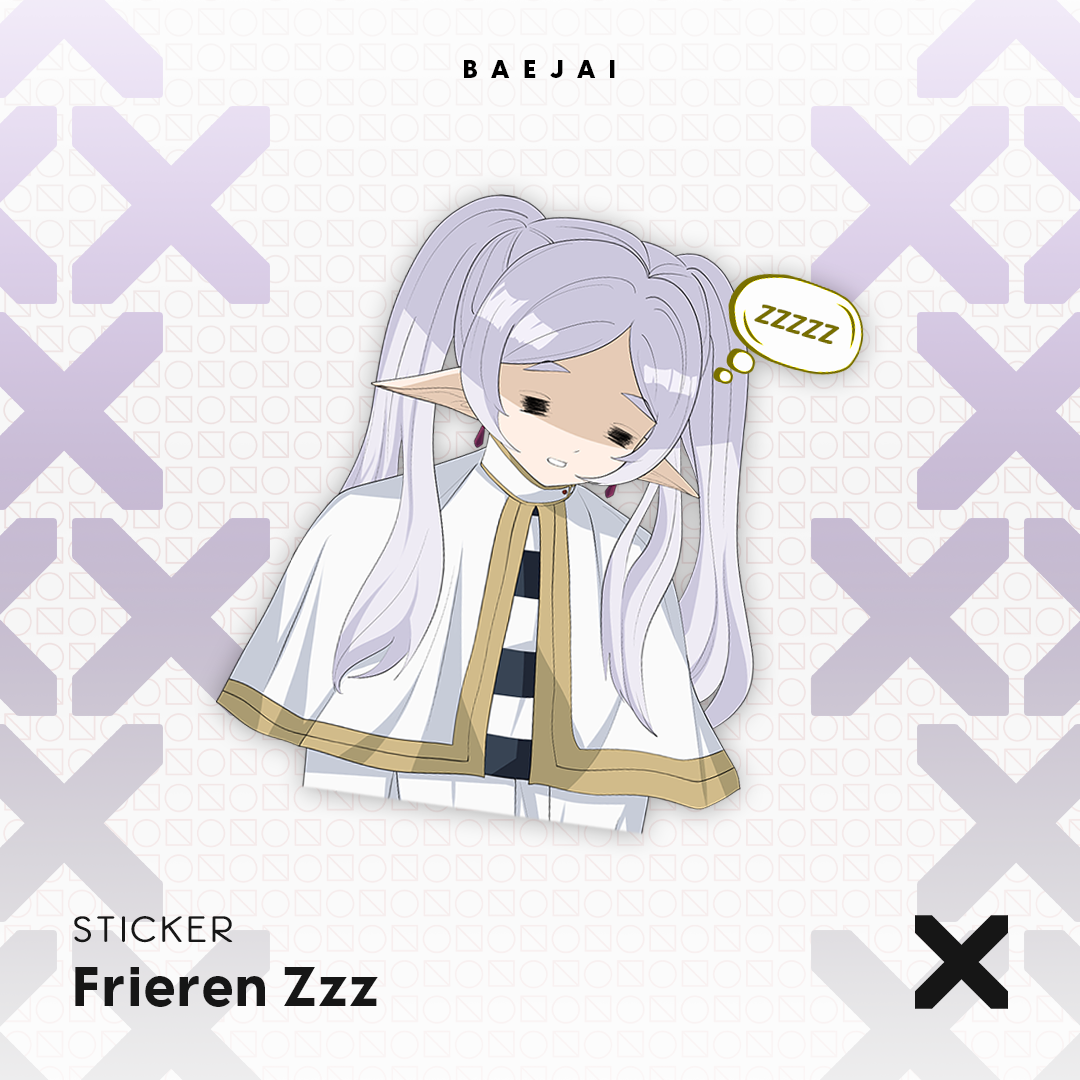 Frieren Zzz Sticker– Baejai