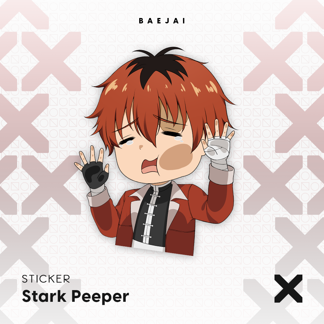 Stark Peeper Sticker– Baejai