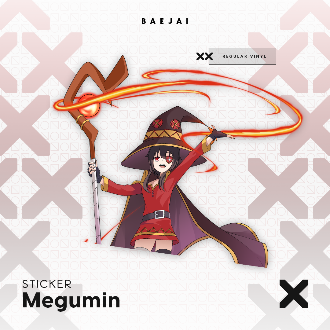 Megumin Sticker– Baejai