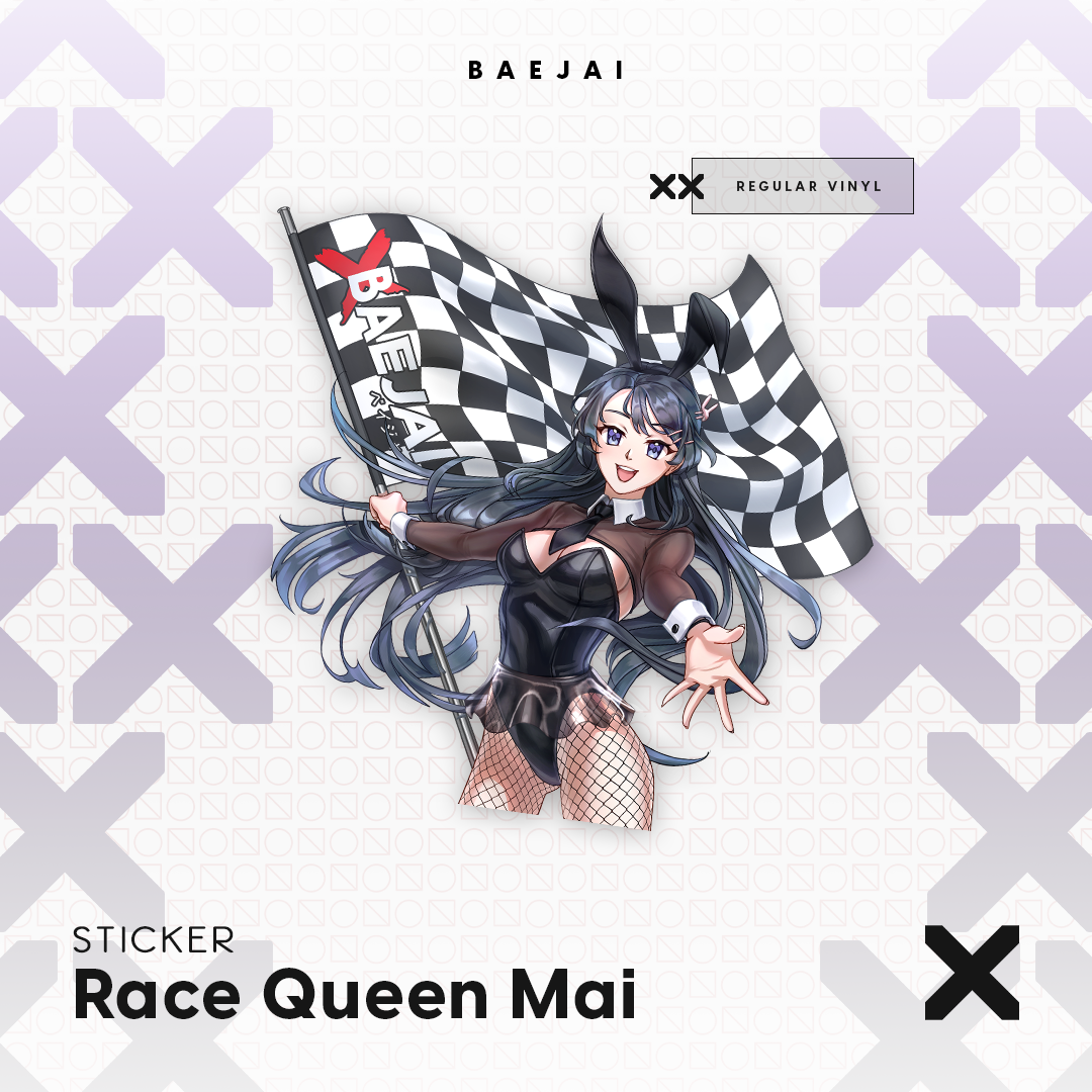 Race Queen Mai Sticker– Baejai