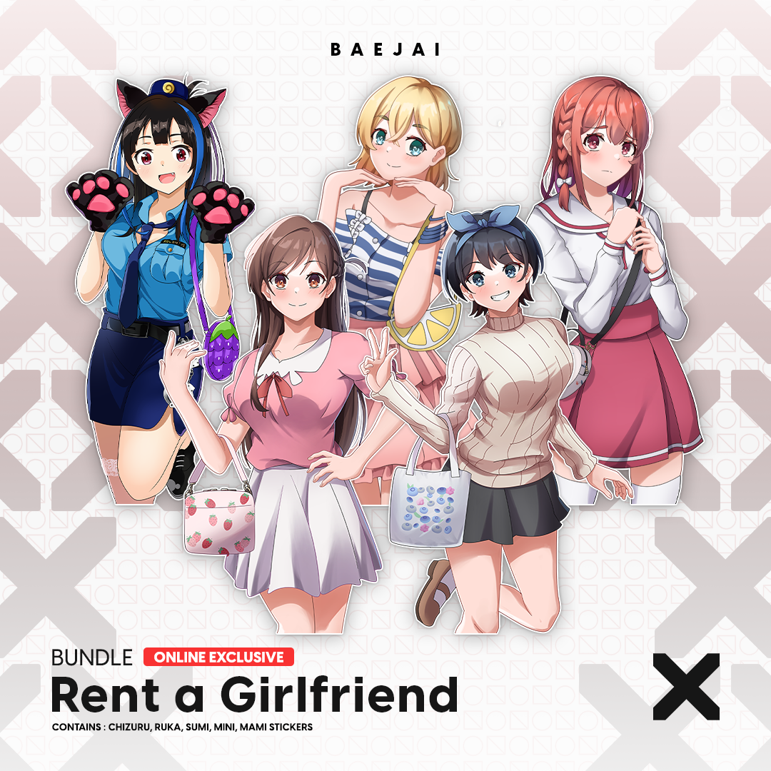 Rent a Girlfriend Sticker Bundle [Online Exclusive]– Baejai