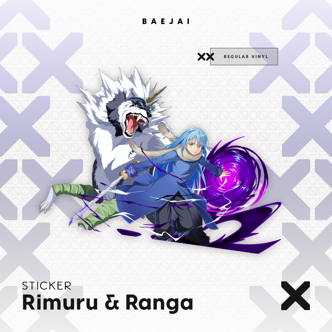 Rimuru & Ranga Sticker– Baejai